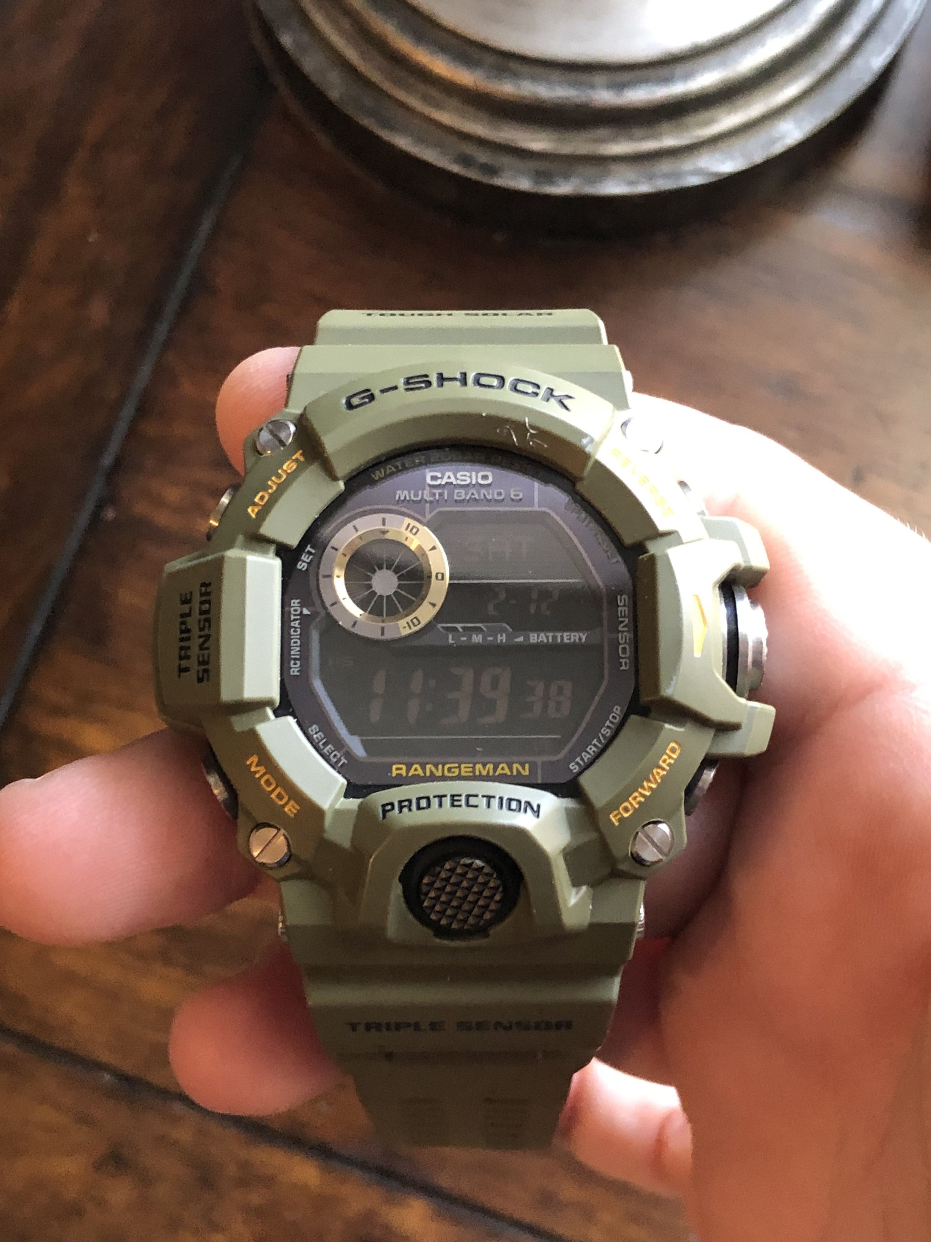 FS: Casio Rangeman GW9400 Green | WatchCharts Marketplace