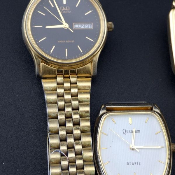 Vintage Mens Watch Lot Swatch Q&Q Quartz Timex - All Need Batteries ...