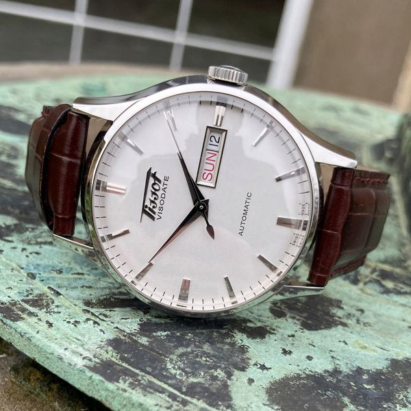 Tissot Visodate Heritage Swiss Automatic Watch 40mm | WatchCharts ...