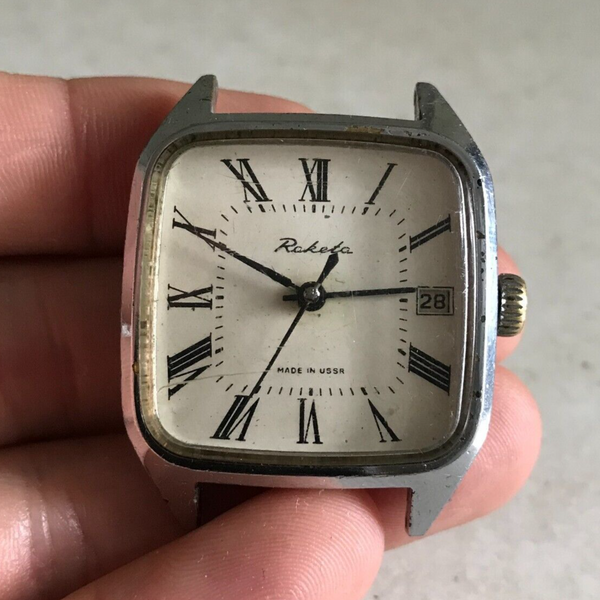 Watch Raketa cal. 2614.H Vintage Rare Wristwatch USSR Russia Soviet SU ...