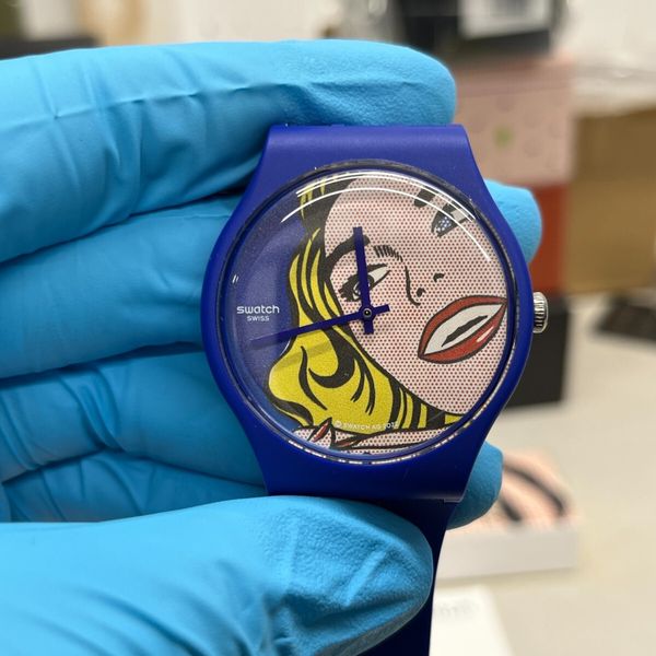 Swatch GIRL BY ROY LICHTENSTEIN, THE WATCH - SUOZ352 | WatchCharts ...