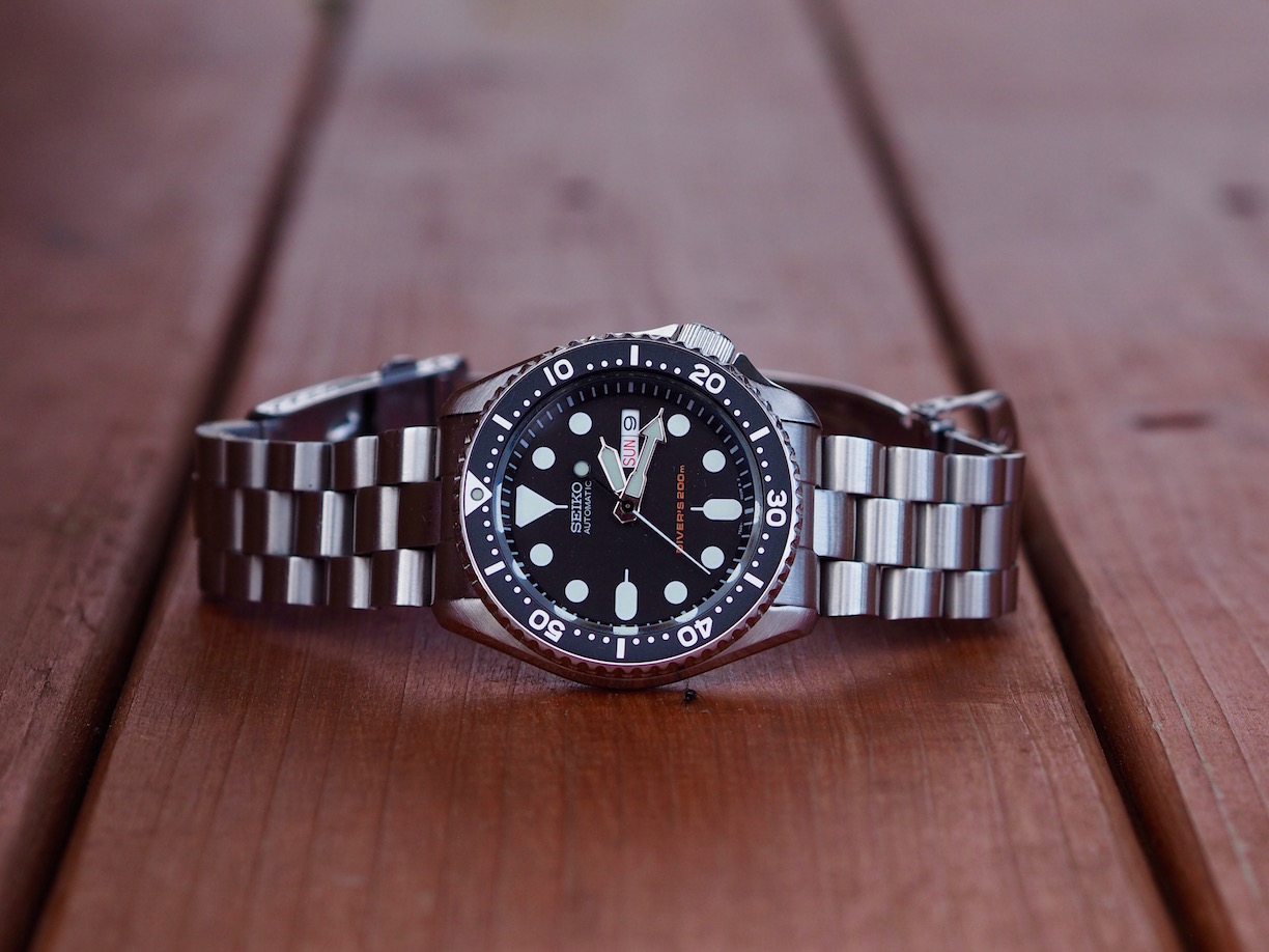 Seiko SKX007k on Yobokies Hammer bracelet | WatchCharts Marketplace