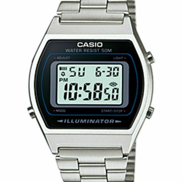Casio B640WD-1A Stainless Steel Alarm Chronograph Men's Watch | WatchCharts