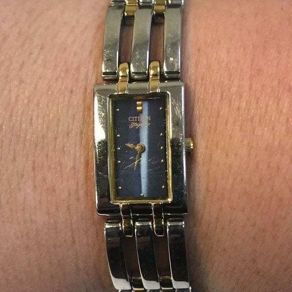 Women's Citizen Elegance Two Tone Wrist Watch 5421-H24148 | WatchCharts ...