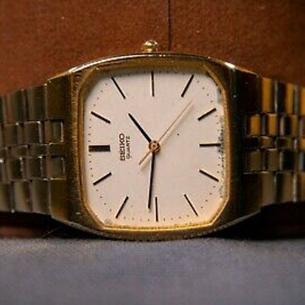 Vintage Seiko Men's Watch 7810-5019, Scarce Seiko Gold Tone Dress Watch | WatchCharts