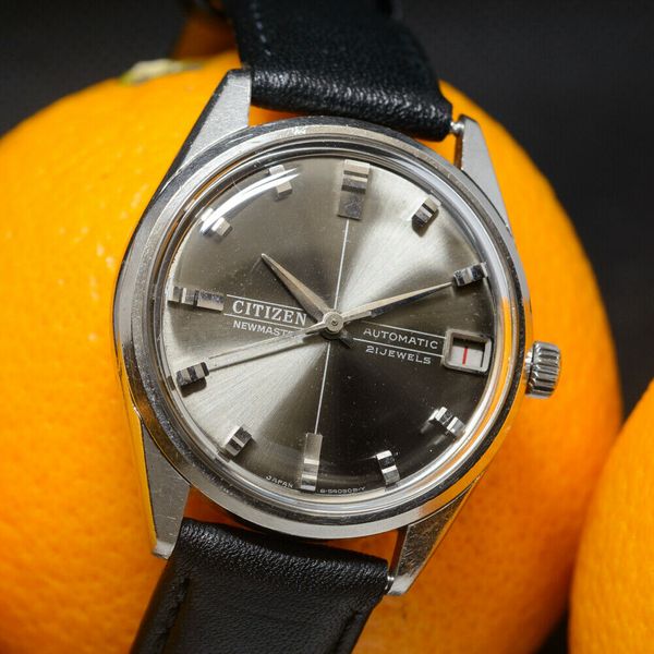 Vintage (Aug 1969) CITIZEN 62-5213 Newmaster automatic watch, 1960s ...