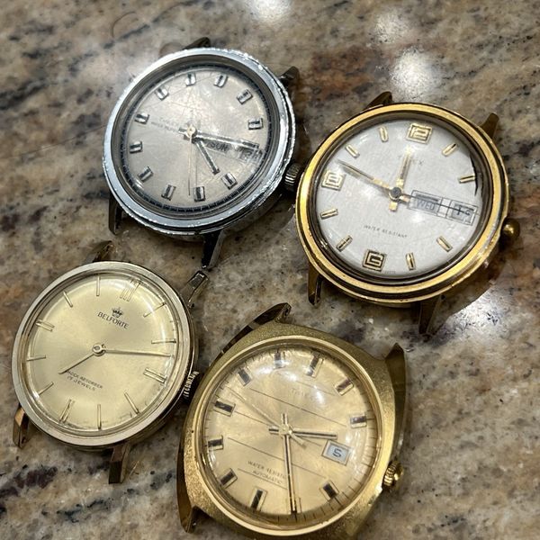 Lot Of 4 Vintage Watches Timex, belforte | WatchCharts Marketplace