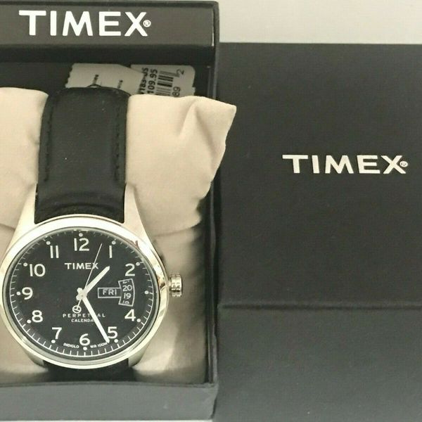 Timex Perpetual Calendar Watch T2M453 Men's Wristwatch New in Box ...