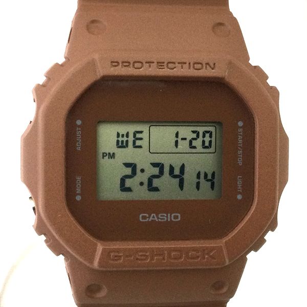 T [CASIO] Quartz watch DW-5600ET G-SHOCK G-Shock Brown Dial Brown Earth ...