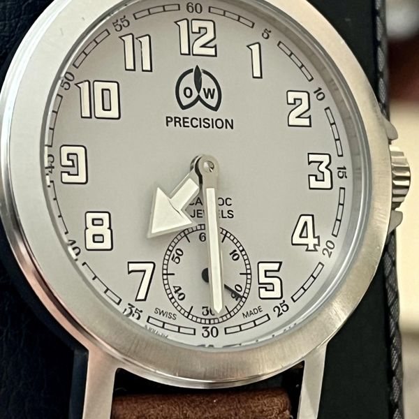 [WTS] OLLECH AND WAJS GREY DIAL ETA 6498 WATCH | WatchCharts Marketplace