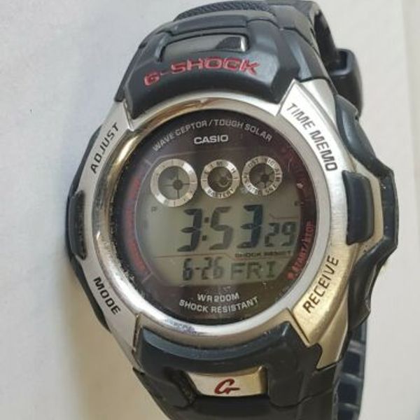 Casio GW-500A Mod 2688 G-Shock Mens Tough Solar 200m Atomic Digital ...