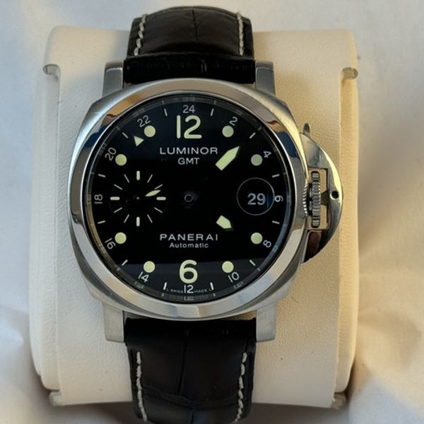 FS: Rare Panerai Marina PAM00159, GMT 40 mm Steel, . Boxes and Papers ...