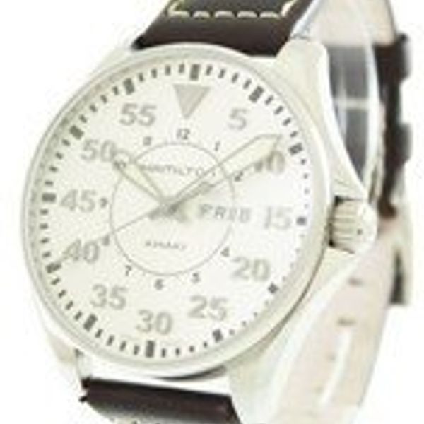 FS: Hamilton Khaki Pilot Quartz H64611555 Men's Watch FREE WORLDWIDE ...
