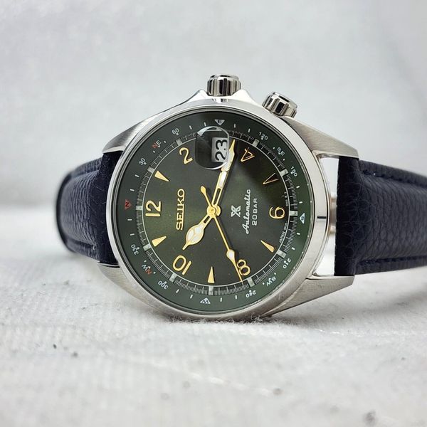 Seiko Alpinist Mod PROSPEX GREEN Automatic 6R35 MOVEMENT MEN'S WATCH ...