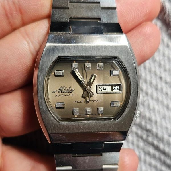 Mido MULTISTAR Automatic Vintage Swiss Made Wrist Watch | WatchCharts ...