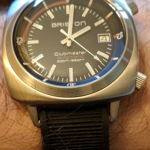 FSOT: LNIB Briston Clubmaster Automatic Compressor Diver | WatchCharts ...