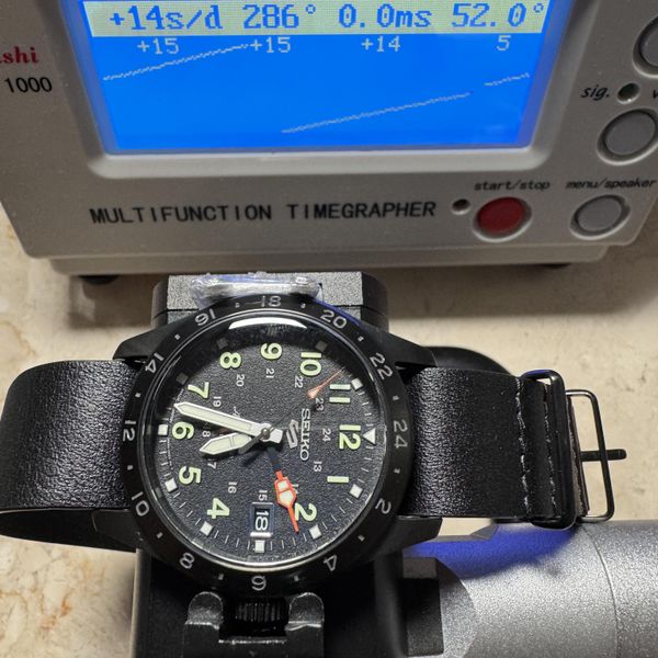 [WTS] New Unworn Seiko 5 Sports SBSC013 4R34 Blackout Field Style GMT ...