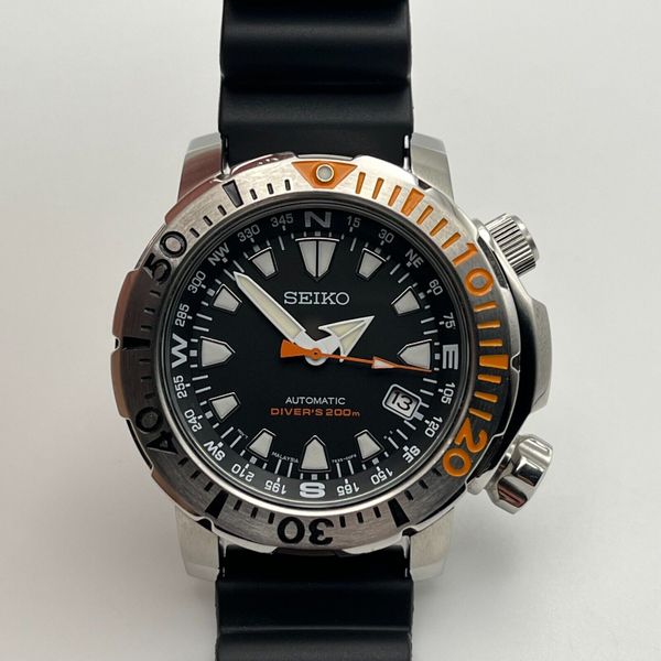 Rare Seiko Land Monster Divers 200m 7S35-00F0 Automatic 47mm Stainless ...