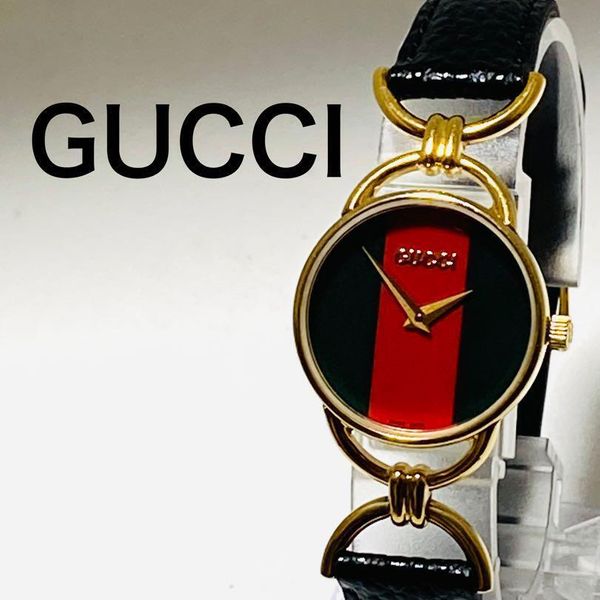 Gucci Women's Quartz Wristwatch line 6000.2.l battery & belt new No box ...
