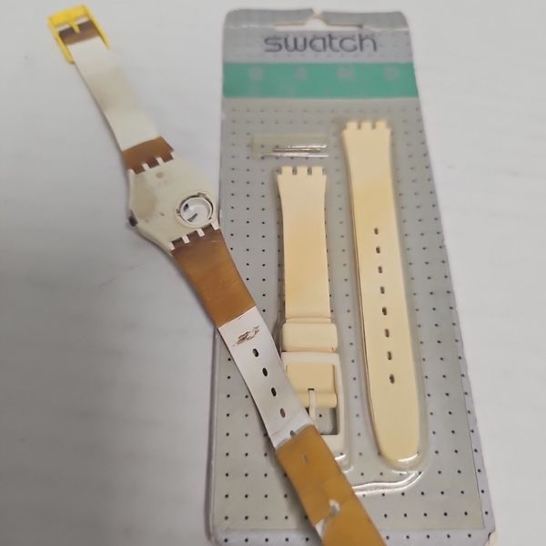 VINTAGE RARE 80s SWATCH W WATCH BAND | WatchCharts Marketplace