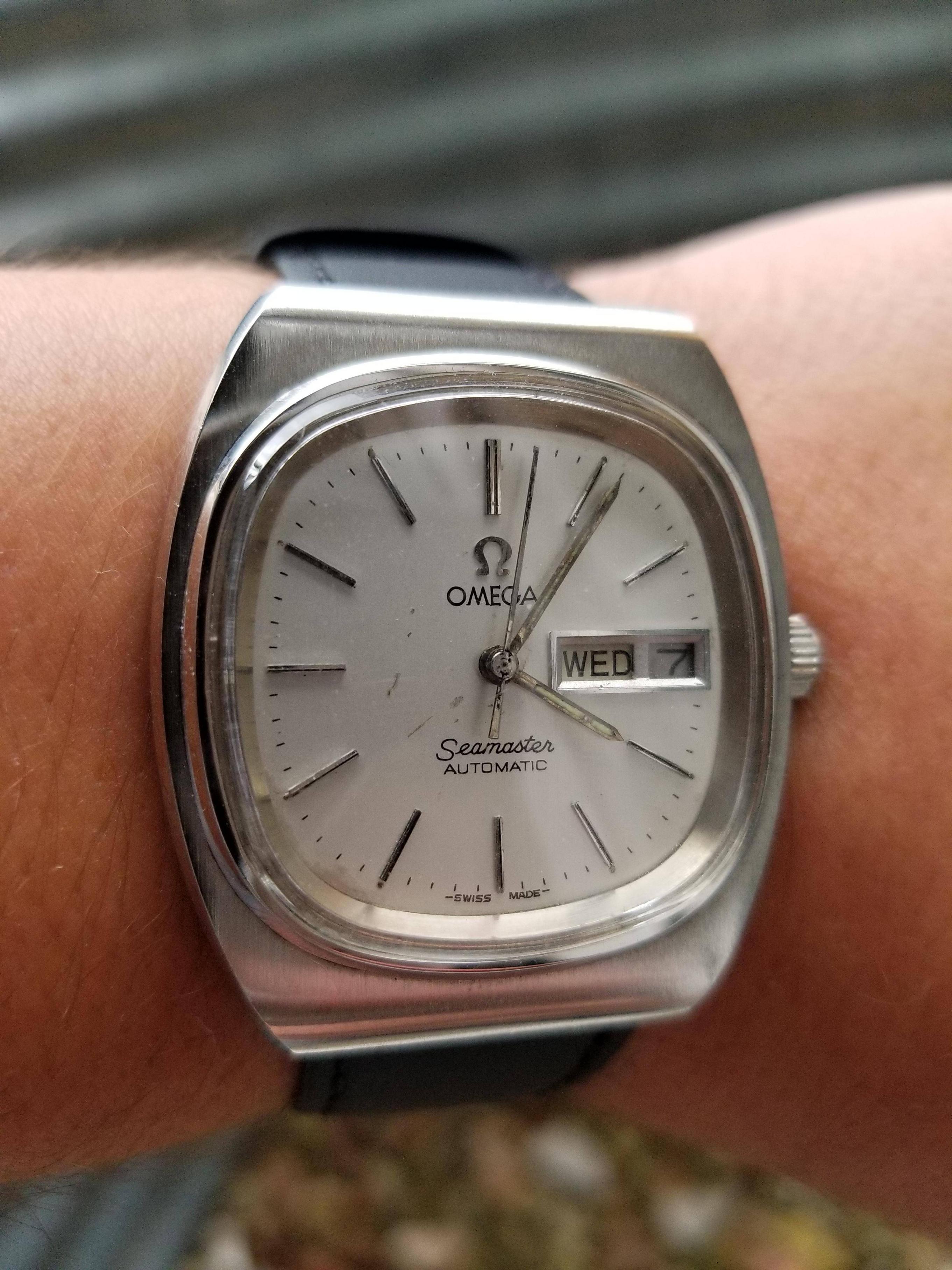 [WTS] Vintage Omega Seamaster TV Dial FRESH SERVICE | WatchCharts ...