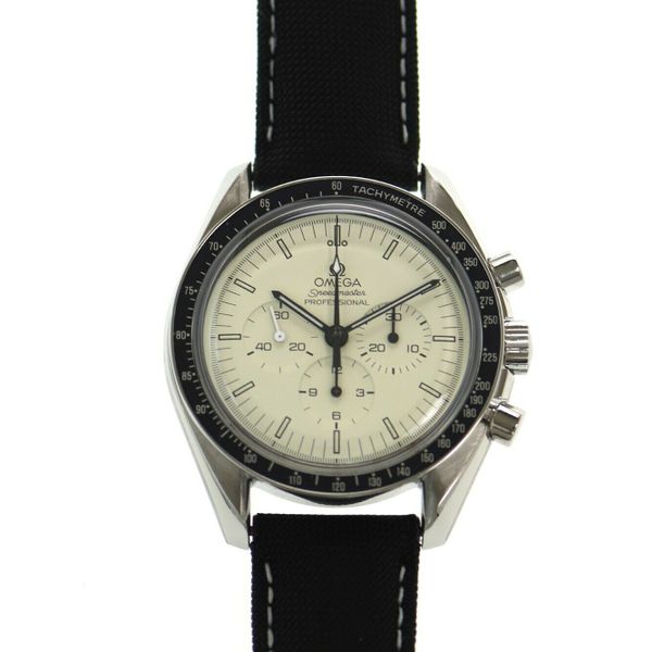 Omega Speedmaster Professional Albino Build with Silver Snoopy hands and strap | WatchCharts ...