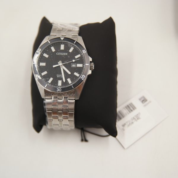 Citizen Men's Quartz Stainless Steel Black Dial Watch BI5050-54E NEW ...
