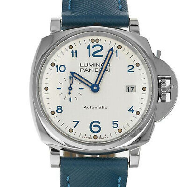 Panerai PAM906 U Luminor Due 42mm PAM 906 Steel Swiss Automatic Watch ...