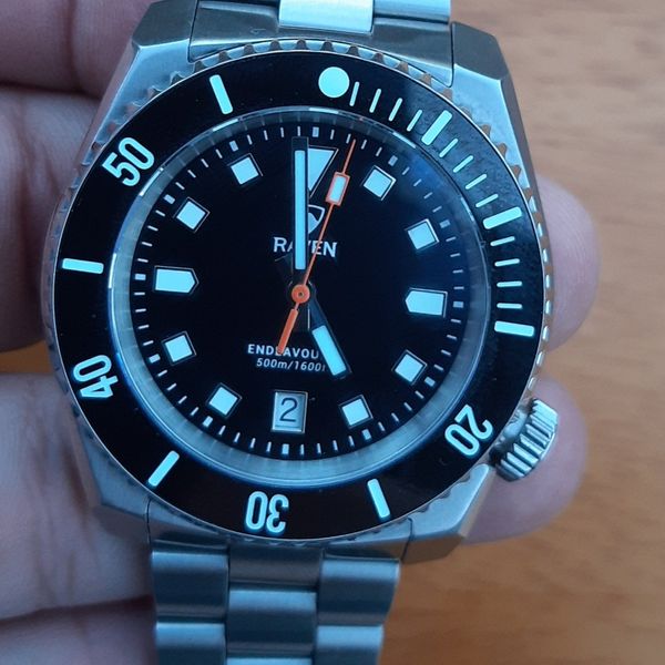 WITHDRAWN Raven Endeavour II black dial | WatchCharts Marketplace