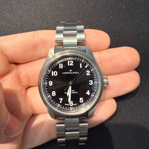 Hamilton X Engineered Garments H70235130 Khaki 36mm Titanium Automatic ...