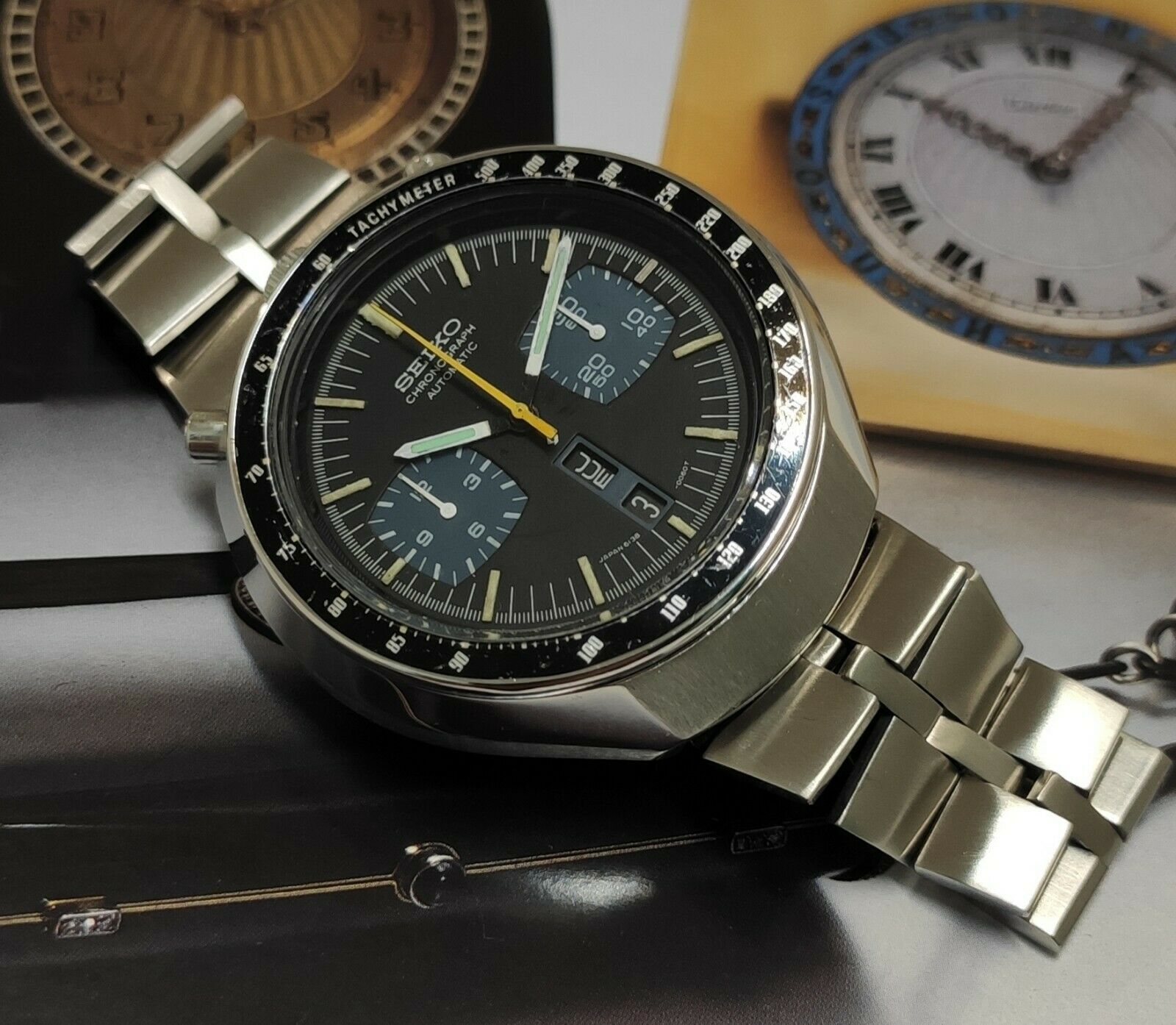 SEIKO BULLHEAD CHRONOGRAPH AUTOMATIC VINTAGE 6138-0040 | WatchCharts