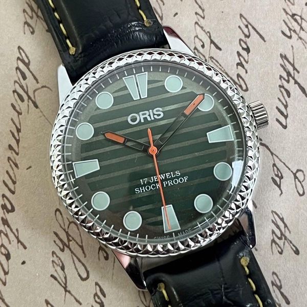 Oris Hand-Wind Mechanical 1980 Vintage Men's Watch 206 /Outlet product ...