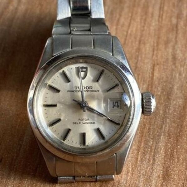 TUDOR PRINCESS OYSTERDATE REF.9241 STAINLESS STEEL FOR WOMENS ...