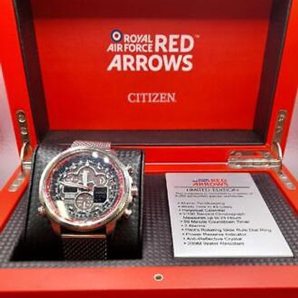 Citizen red arrows Navihawk watch | WatchCharts Marketplace