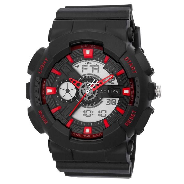 Activa Pixel X Invicta Digital Men's Watch - 50mm. Black (ACW498-001 ...