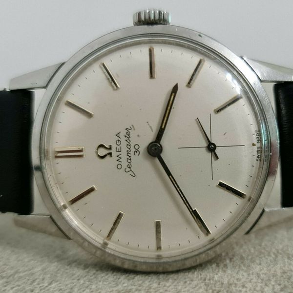 OMEGA SEAMASTER 30 Cal 269 Ref. 125.003 STEEL RARE MEN WATCH SERVICED ...