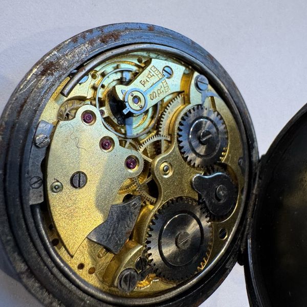 Zenith - 1914 WW1 Officers Alarm Pocket Watch, Keeps Good Time And ...