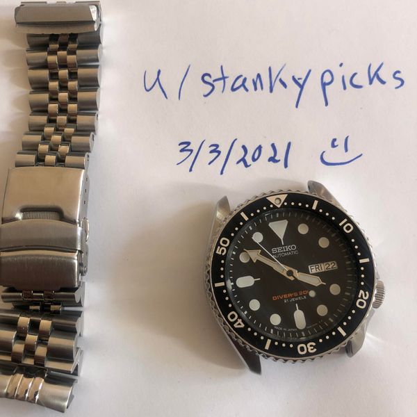 [WTS] strapcode jubilee bracelet for Seiko turtle | WatchCharts Marketplace