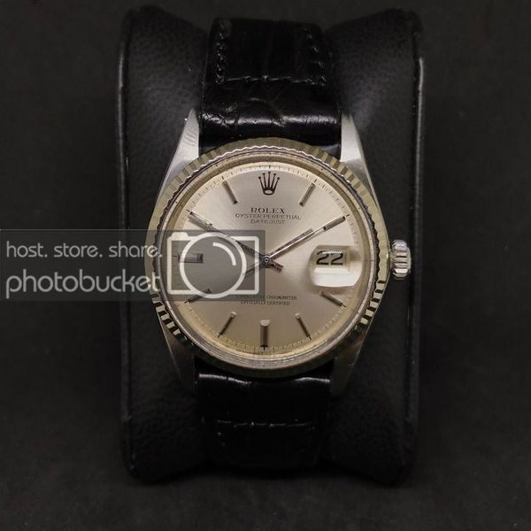 [FSOT] Rare Rolex 1601 Datejust white gold / stainless steel ...