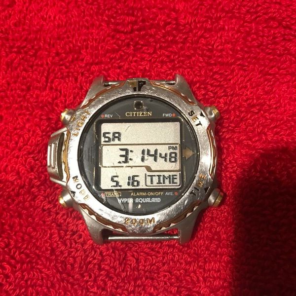 Citizen Promaster Quartz D208-089839 Y GN-4-S Hyper Aqualand 200 M ...