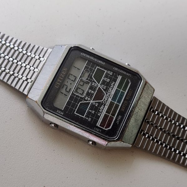 VERY RARE VINTAGE CITIZEN DIGITAL WATCH D040 | WatchCharts Marketplace