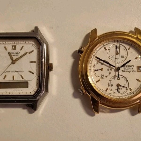 Seiko watches mens x 2 for repair | WatchCharts Marketplace