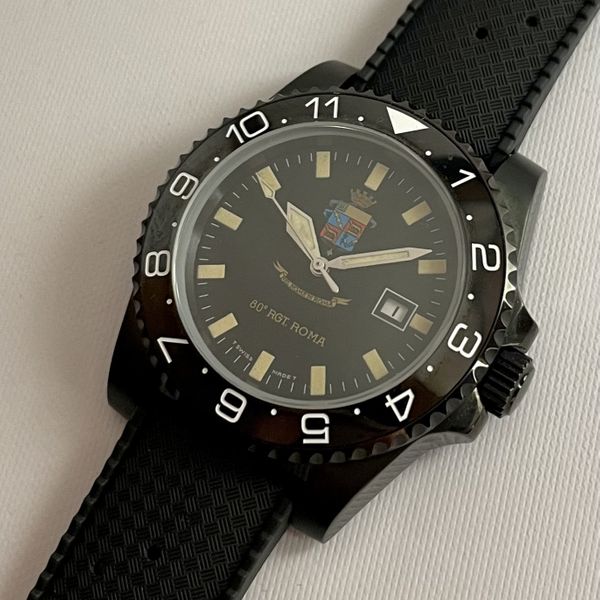 FS: Vintage DPW Military 80th Regiment Roma PVD 12 Hour Bezel Custom ...
