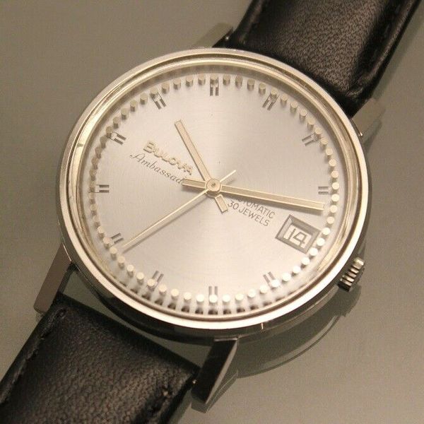 Bulova Ambassador, Datum, Micro-Rotor 12ECACD (Buren 1321) 1968 ...