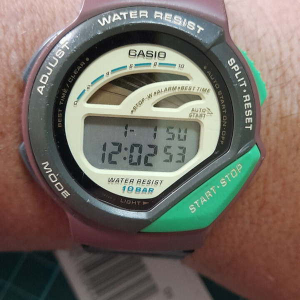 Rare Vintage (1992) Casio SKX-1110 Watch Japan Module Working *Need Fix ...