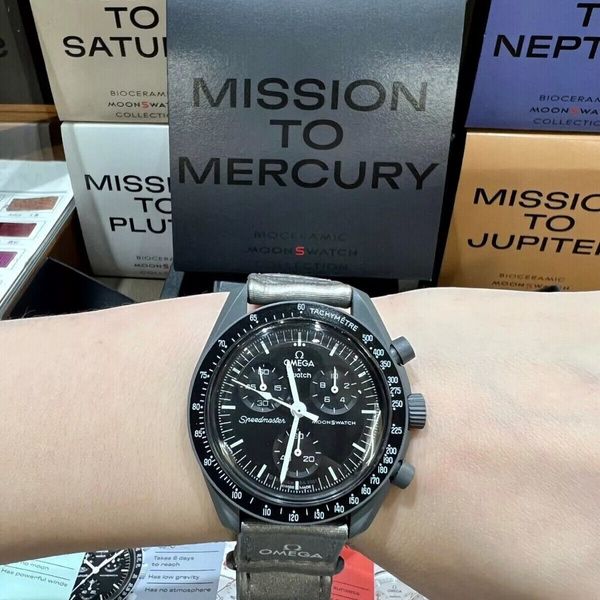 NEW Swatch x Omega Moon swatch Mission To Mercury Watch - with Box ...