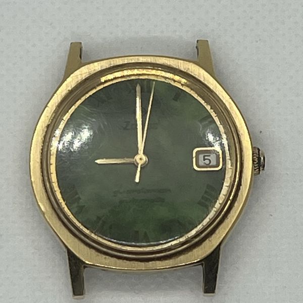 Vintage ZODIAC Guardsman Automatic Cal. 72B RARE Jade Dial Menâ s Watch ...