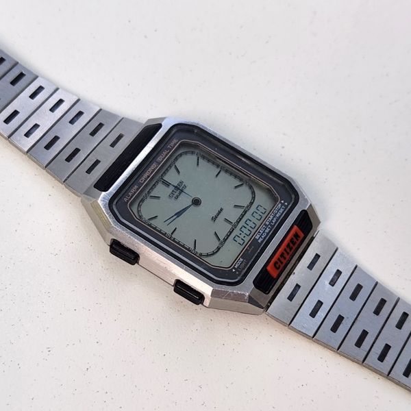 VINTAGE CITIZEN DIGITAL HANDS 9560 WATCH MADE IN JAPAN | WatchCharts ...
