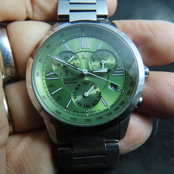 Japan Citizen Chronograph WR 10 Bars Quartz Women Watch | WatchCharts ...