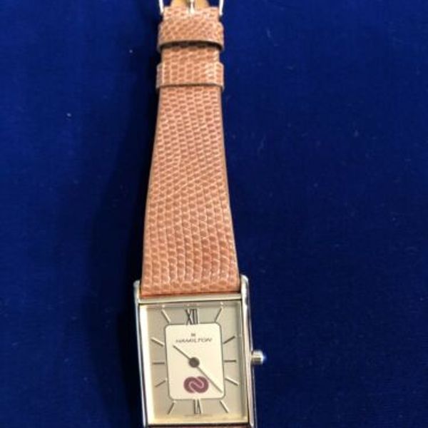 Hamilton Vintage Quartz Tank Watch MIB | WatchCharts